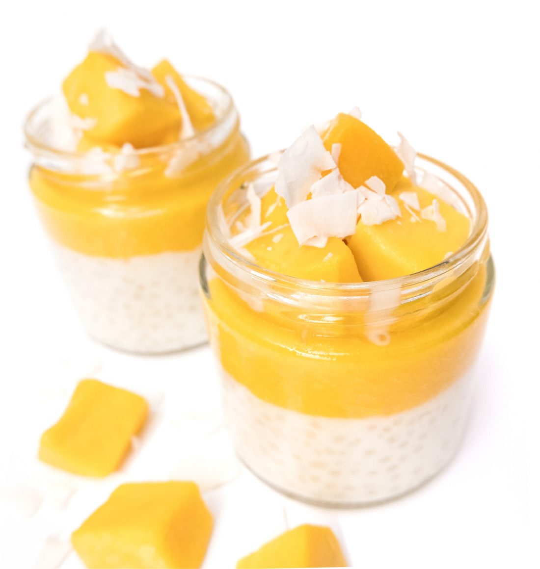 Пудинг с манго и тапиока / Mango & Tapioca Pudding | Кукуряк