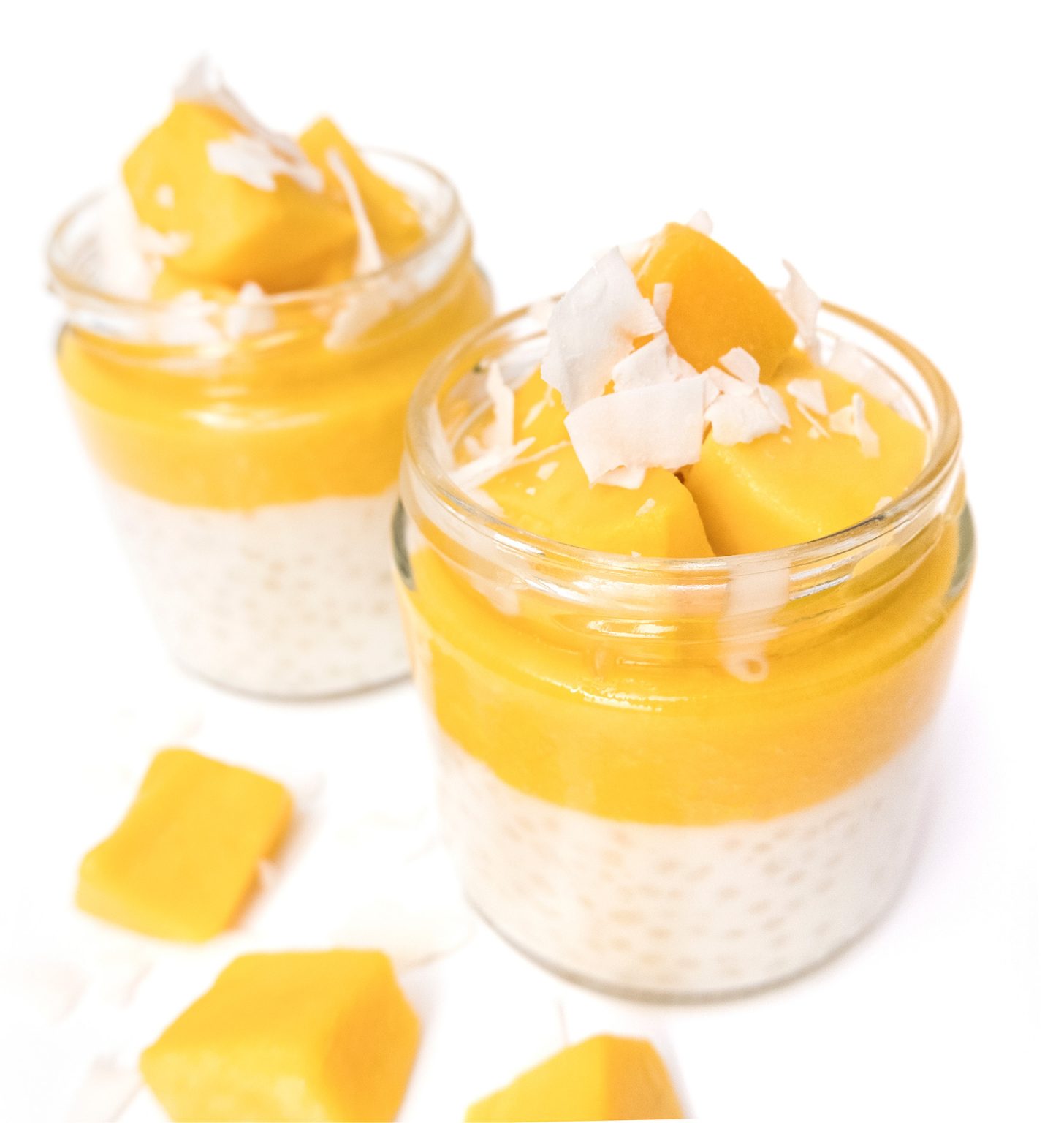 Пудинг с манго и тапиока / Mango & Tapioca Pudding | Кукуряк