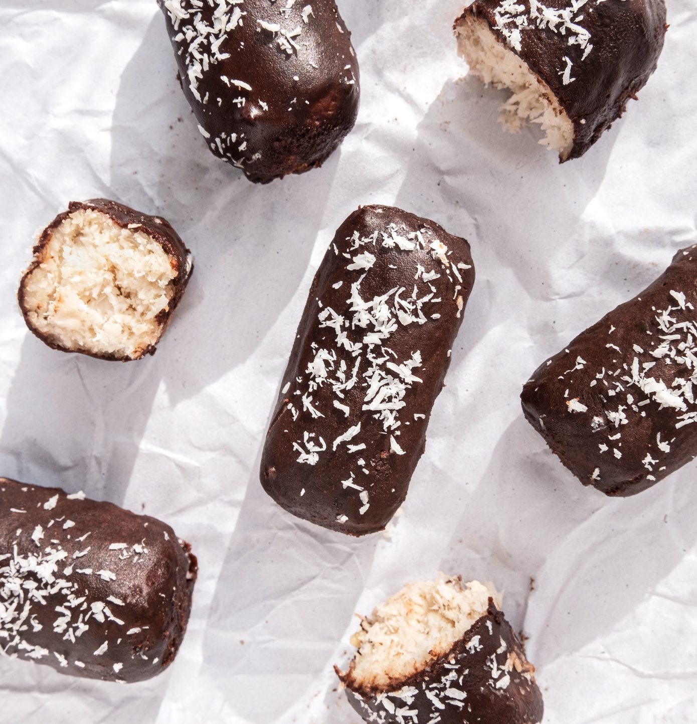 Кокосови барчета с шоколад / Coconut Chocolate Bars | Кукуряк