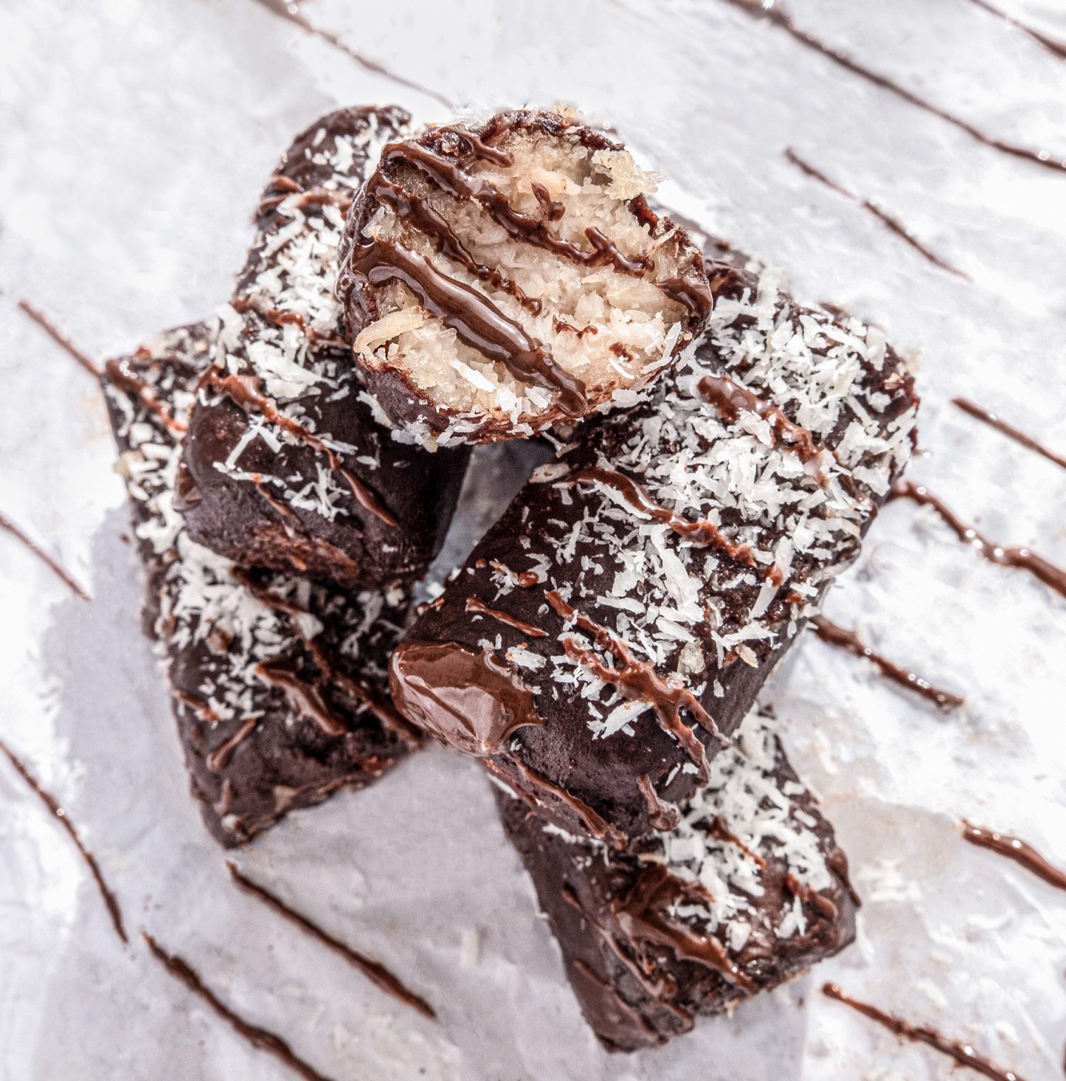 Кокосови барчета с шоколад / Coconut Chocolate Bars | Кукуряк