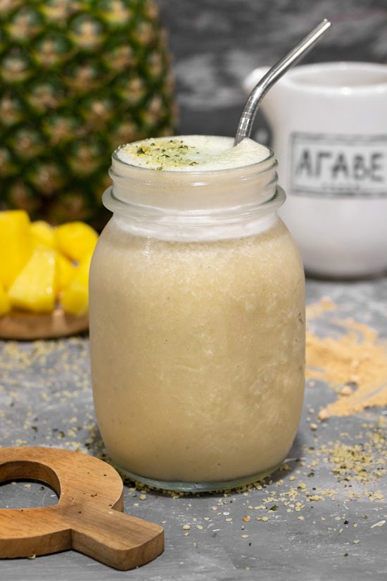 Шейк с ананас и мака / Pineapple & Maca Shake | Кукуряк