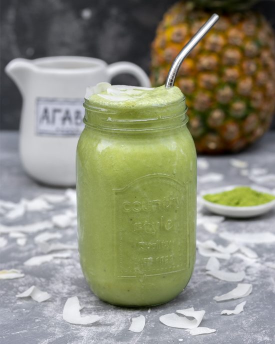 Шейк „Матча колада“ / Matcha Colada Shake | Кукуряк