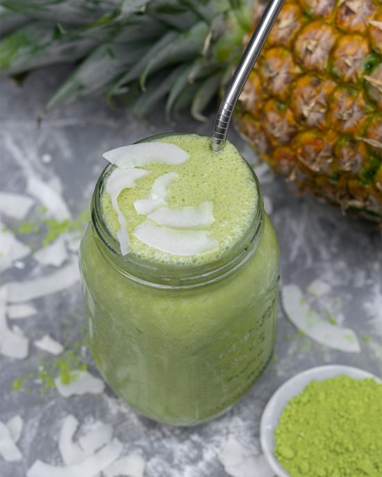 Шейк „Матча колада“ / Matcha Colada Shake | Кукуряк