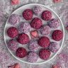 Сурови бонбони с малини / Raspberry Bliss Balls | Кукуряк