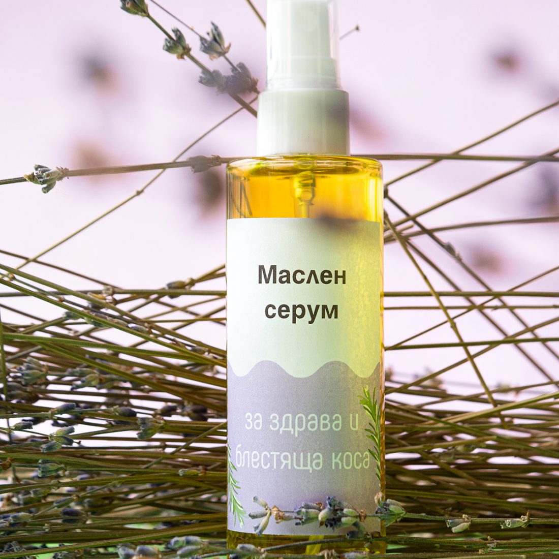 Маслен серум за здрава и блестяща коса Oil Serum For Healthy And Shiny