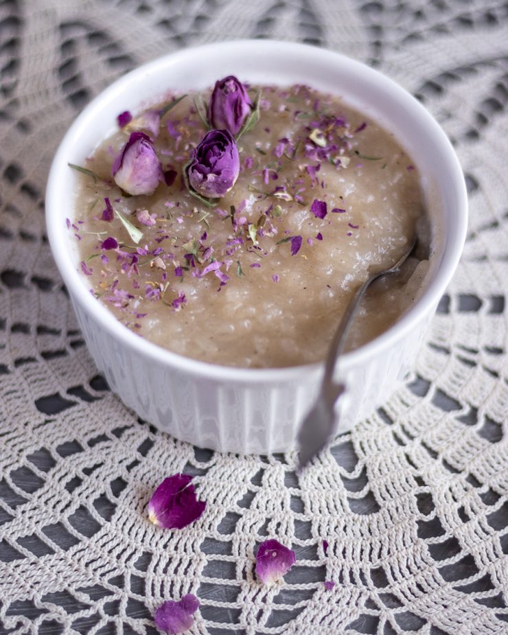 Десерт с ориз и розова вода / Rose Water Rice Pudding | Кукуряк