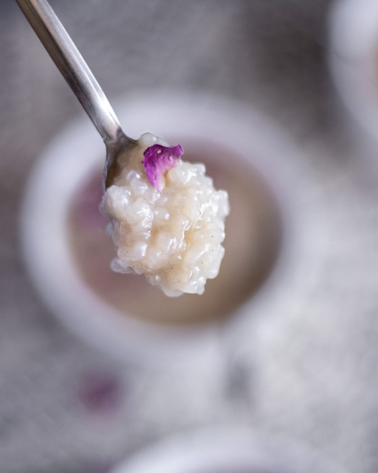 Десерт с ориз и розова вода / Rose Water Rice Pudding | Кукуряк