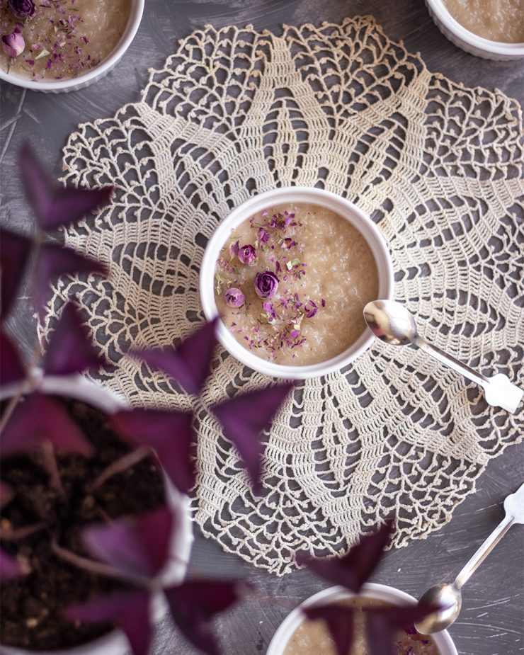 Десерт с ориз и розова вода / Rose Water Rice Pudding | Кукуряк