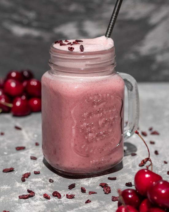 Черешов шейк с лайм / Cherry & Lime Shake | Кукуряк